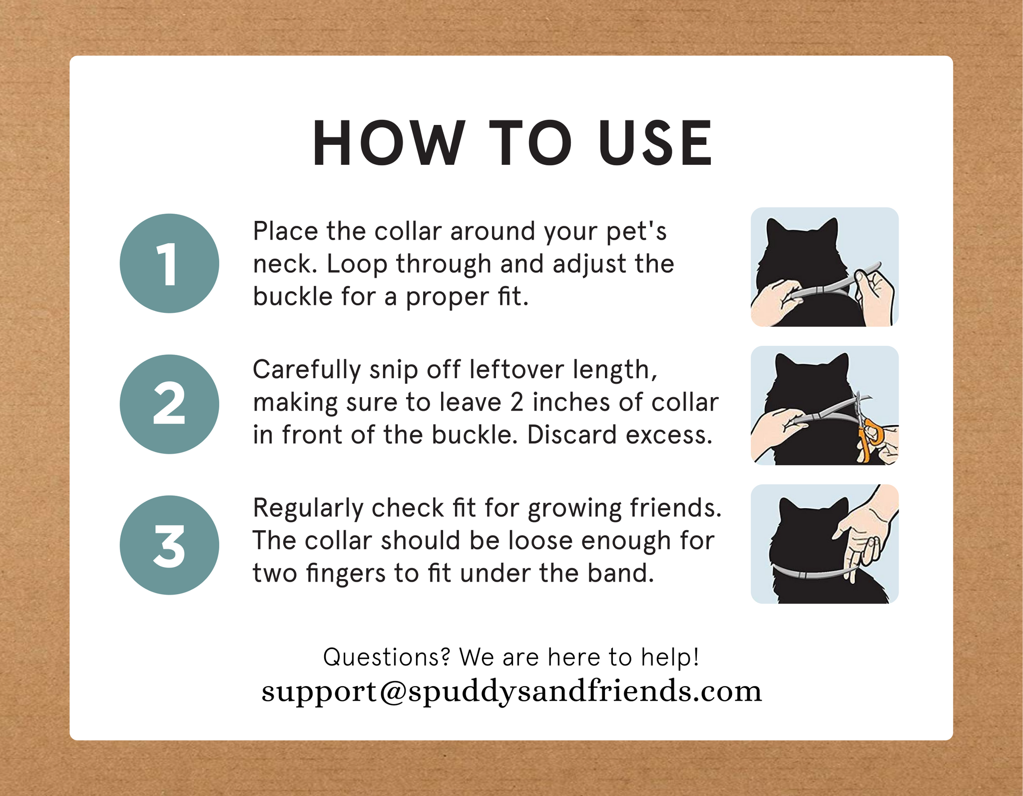 Calming Cat Collar | Spuddy's and Friends – Spuddy's & Friends